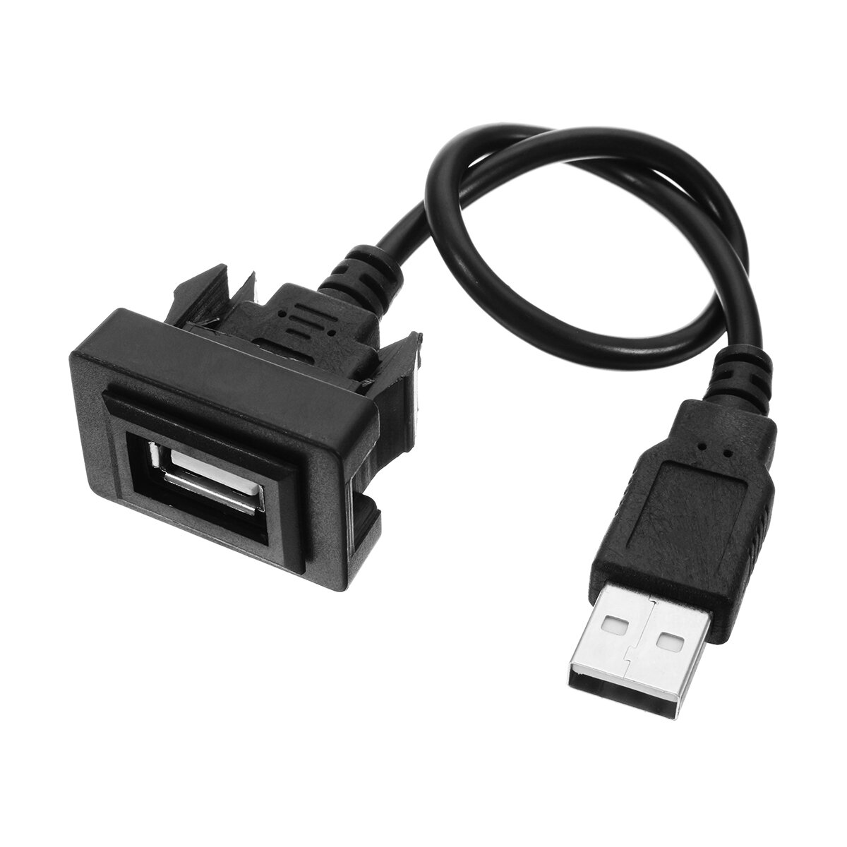 auto usb 2.0 verlengkabel auto dashboard inbouw interface adapterkabel ...